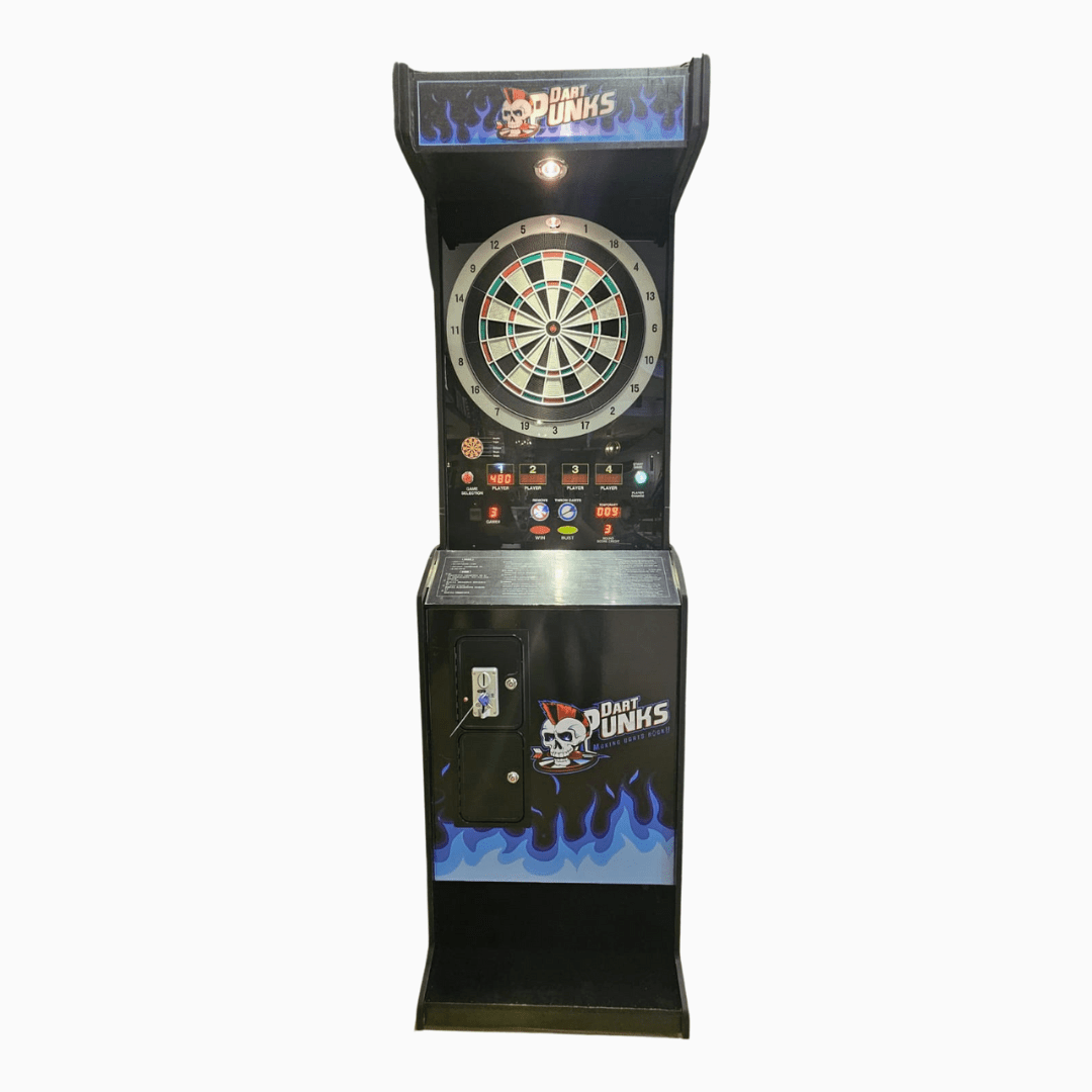 Dart Punks Free-Standing Electronic Darts Machine (Free Play / Coin-op