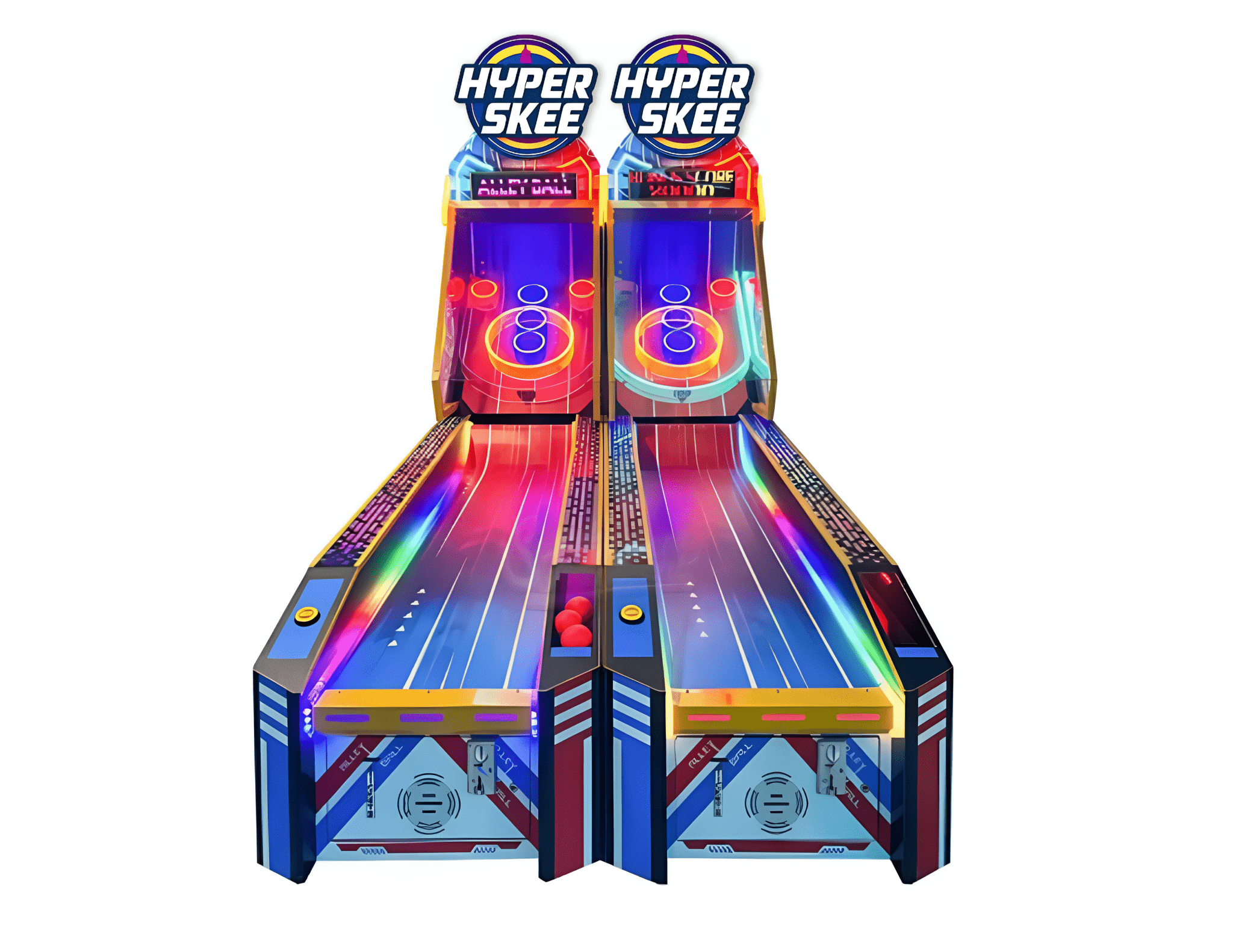 Hyper Skee Ball Arcade Machine
