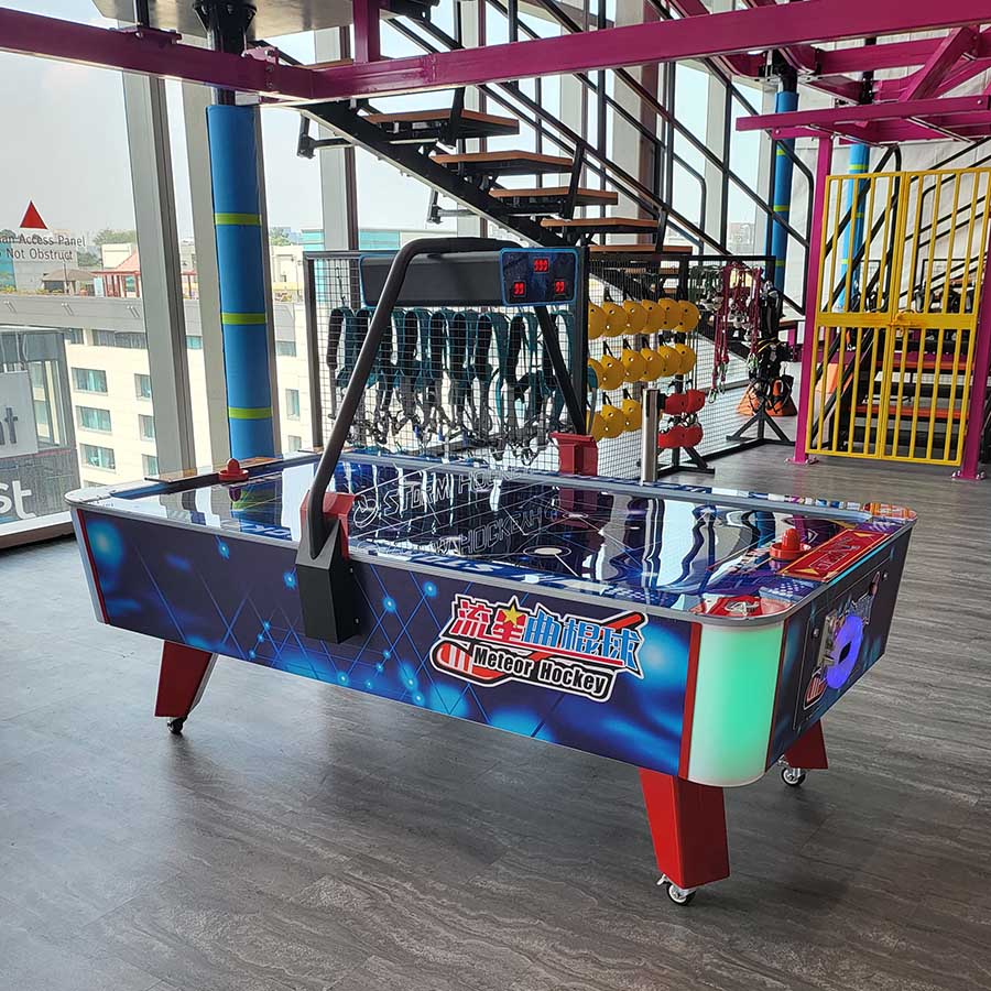 Shop Meteor Arcade Air Hockey Table | Centrum Leisure SG