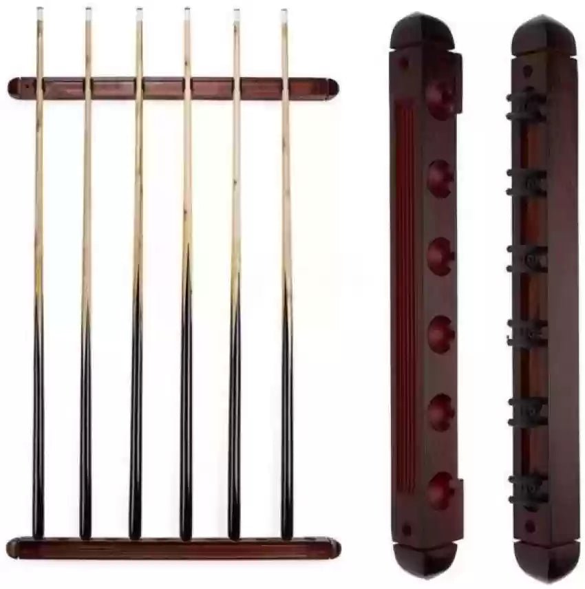 Wall mounted cue rack