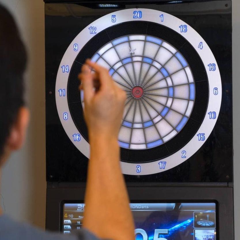 Trondarts LED Free-Standing Darts Machine (Free Play / Coin-operated ...